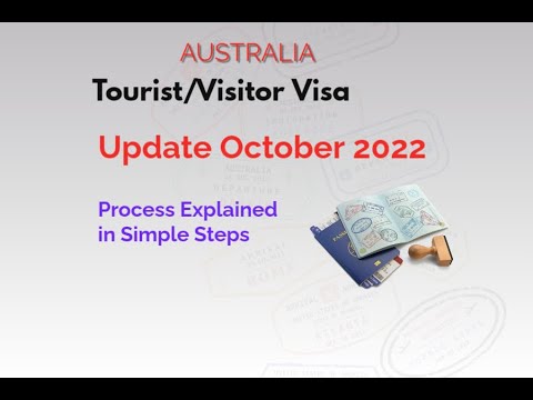 Australia Visitor Visa | Check complete video | Appy yourself | Don't Pay Agents