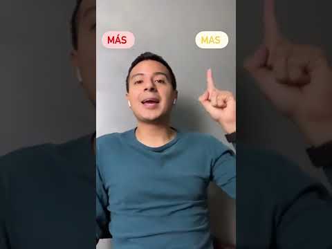 Difference between “más y mas” in Spanish