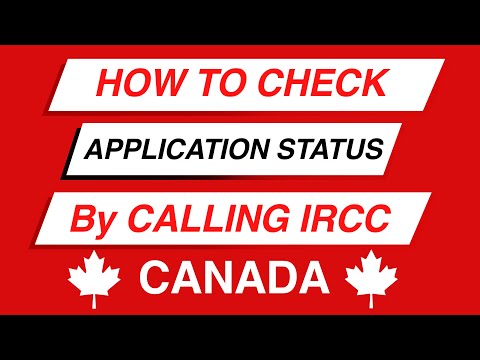 How to check canada visa application status by Calling IRCC with TEXT NOW
