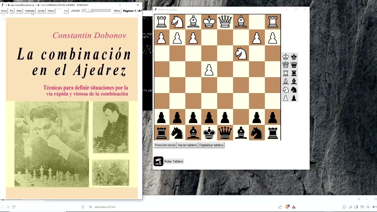 NUEVO MEJOR VISOR DE AJEDREZ, LIBROS INTERACTIVOS DE PDF A CHESSBASE!!! - NUEVA PÁGINA OFICIAL!