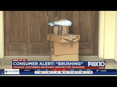 Mysterious Amazon packages part of brushing scam