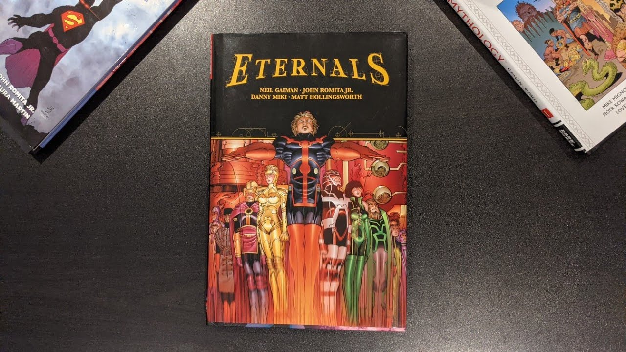 Eternals OHC Hardcover (2006) Marvel Comics - Gaiman, Romita Jr - Cridical Comics
