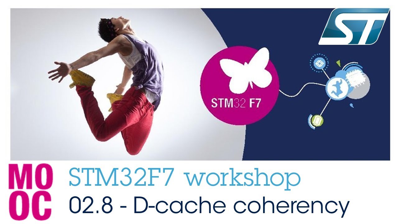 STM32F7 workshop: 02.8 Cortex M7 core - Data cache, coherency