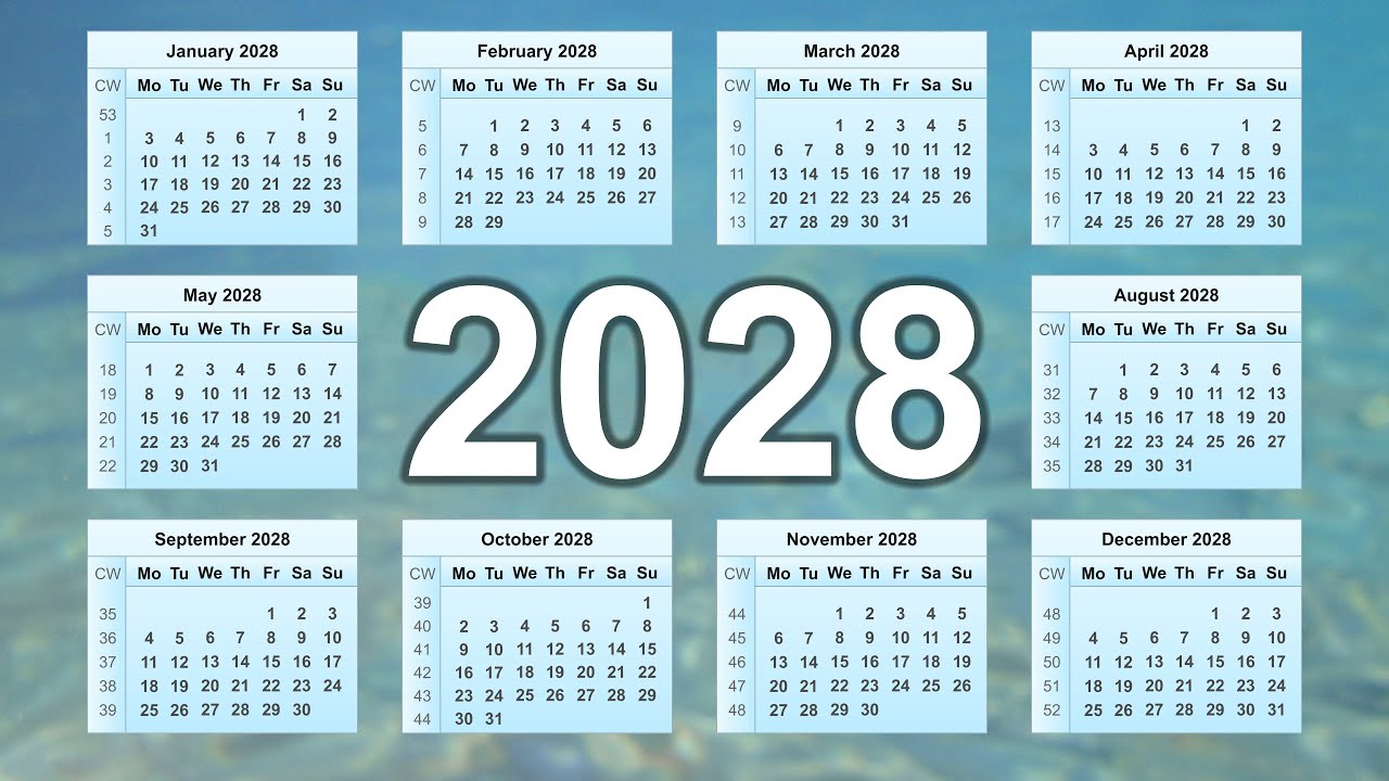 2028 Calendar