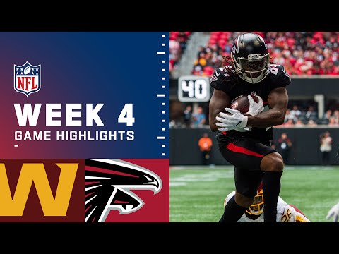 Washington Football Team vs. Falcons Week 4 Highlights | NFL 2021