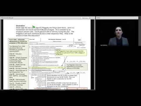 2011 Basic Session 07 - Adjustments to Income