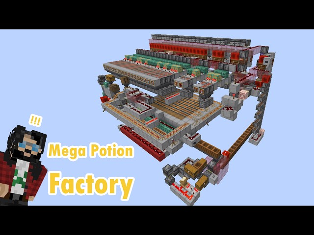 Mega Potion Factory Minecraft Map