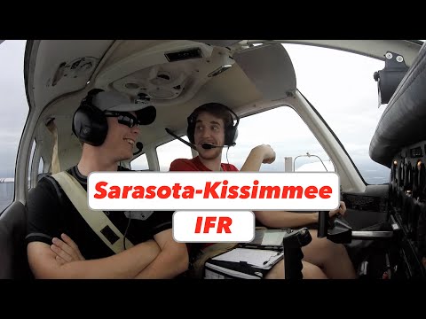 IFR From Sarasota to Kissimmee In A Piper Warrior