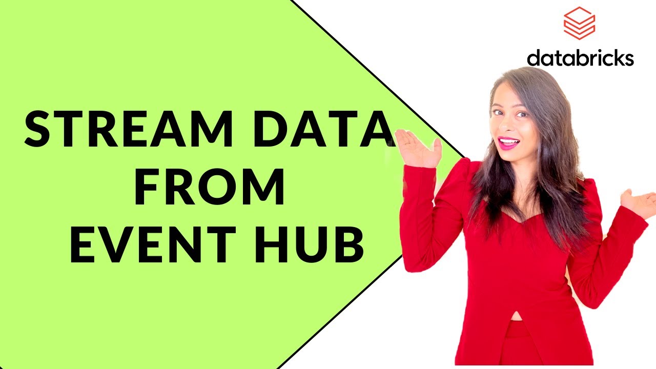 Stream data from Event hub to Databricks