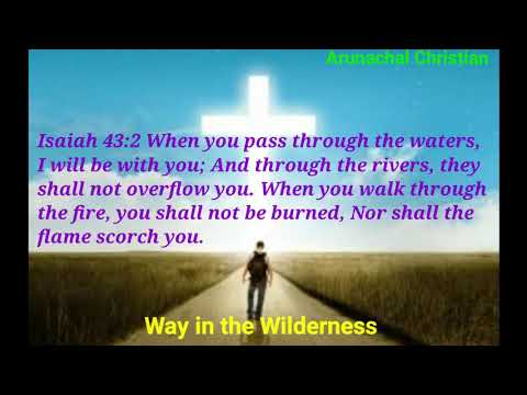 Way in the Wilderness by Mihin Dollo || Isaiah 43:18-19 || In Hindi