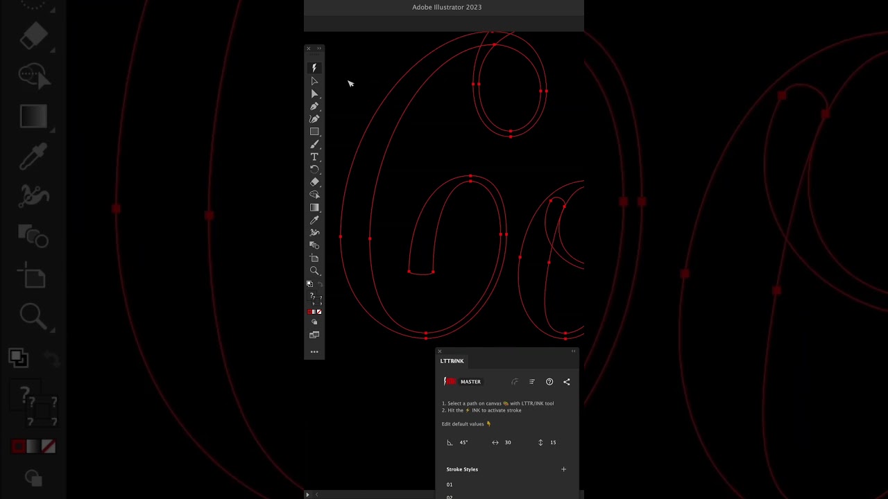 This brush stroke plugin for #illustrator will change how you do vector calligraphy