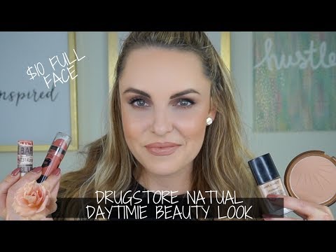 Full Face Under $10 Drugstore || Natural Cool Tone Day Look - Elle Leary Artistry