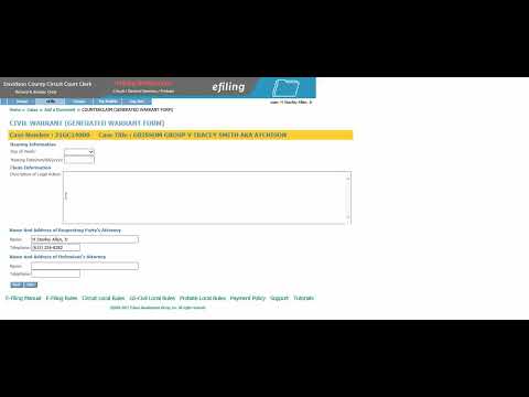 How to E-file a Counterclaim