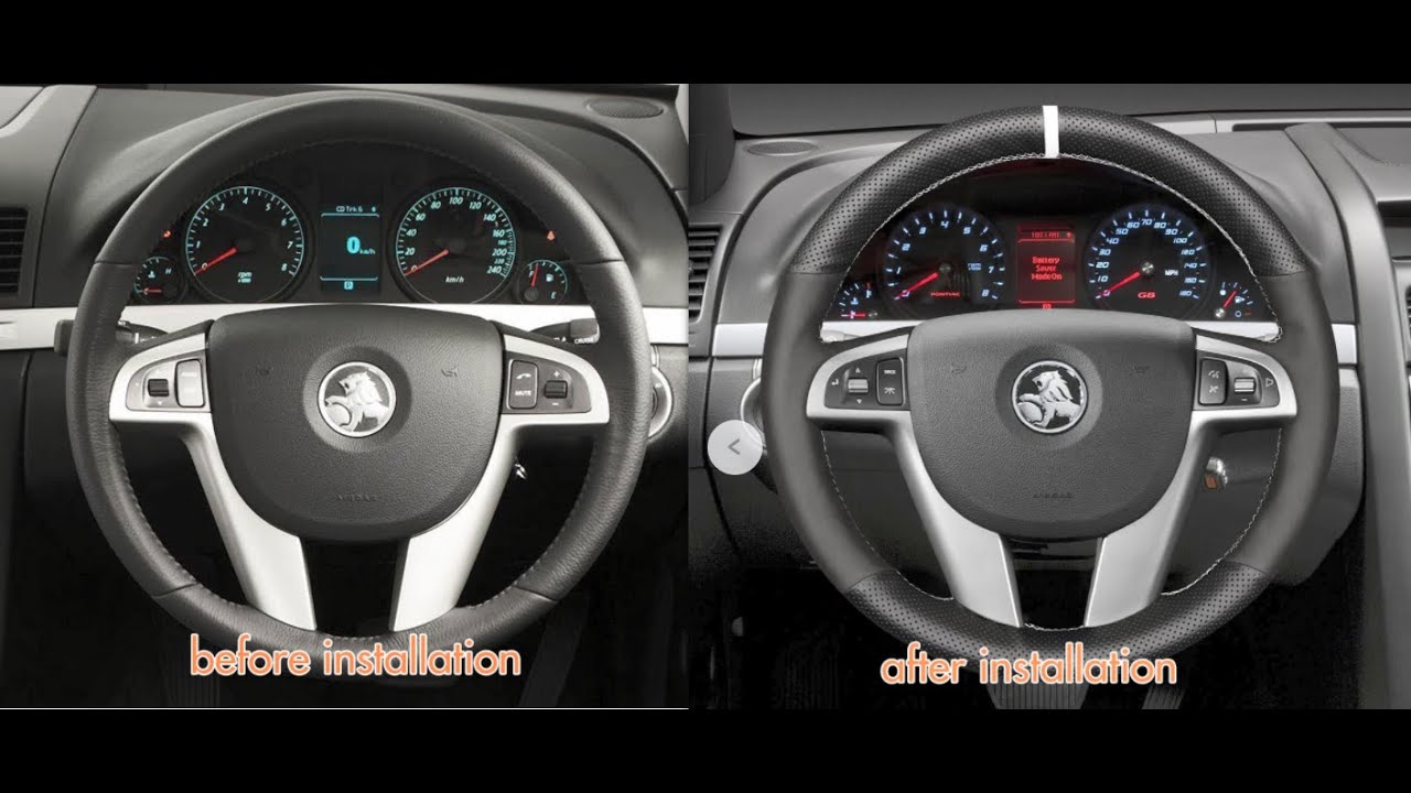 MEWANT---for Pontiac G8 / for Holden Commodore (VE) Ute Calais Car Steering Wheel Installing