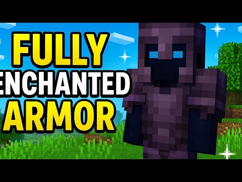🔮 How to Get FULLY Enchanted Armor in Minecraft Java 🛡️✨ | Best Enchantments Guide (2025)