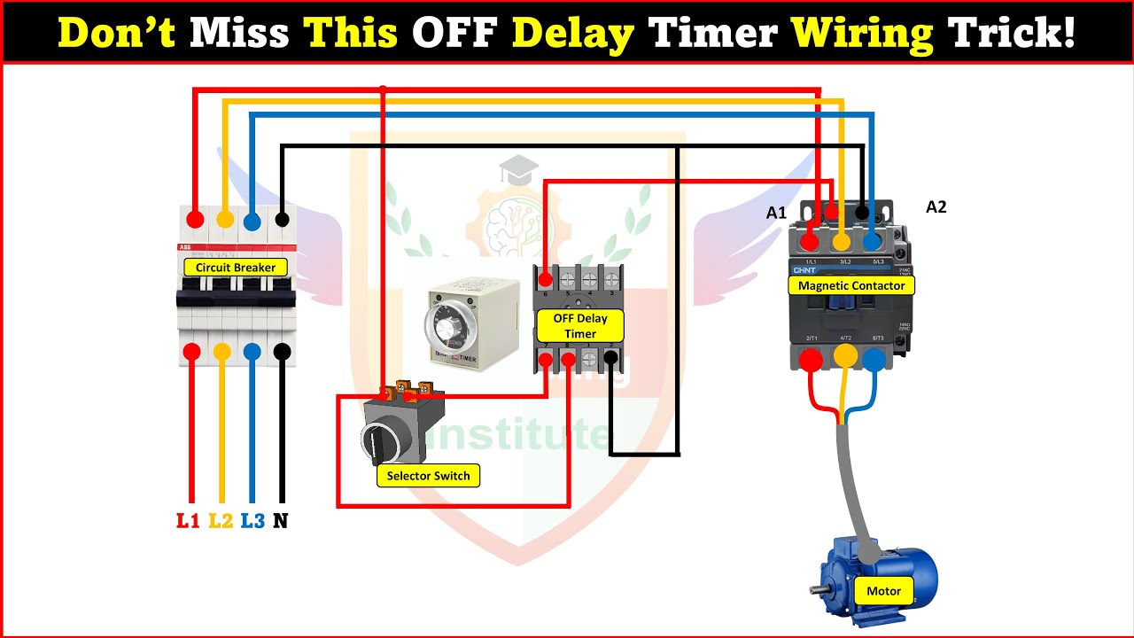 Don’t Miss This OFF Delay Timer Wiring Trick!