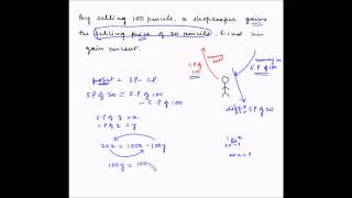 Profit and loss questions with solutions - p&l format