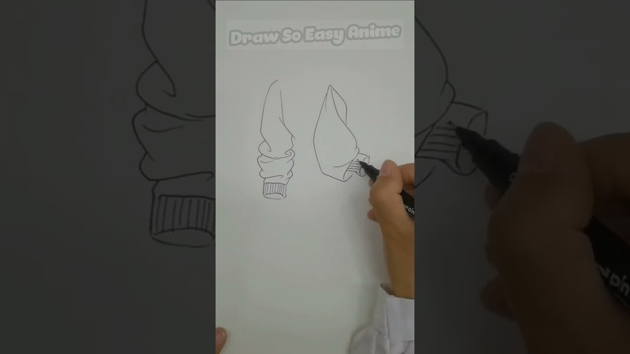 How to draw clothes folds anime  #drawsoeasyanime #shortsviral #shorts #tutorialdrawing