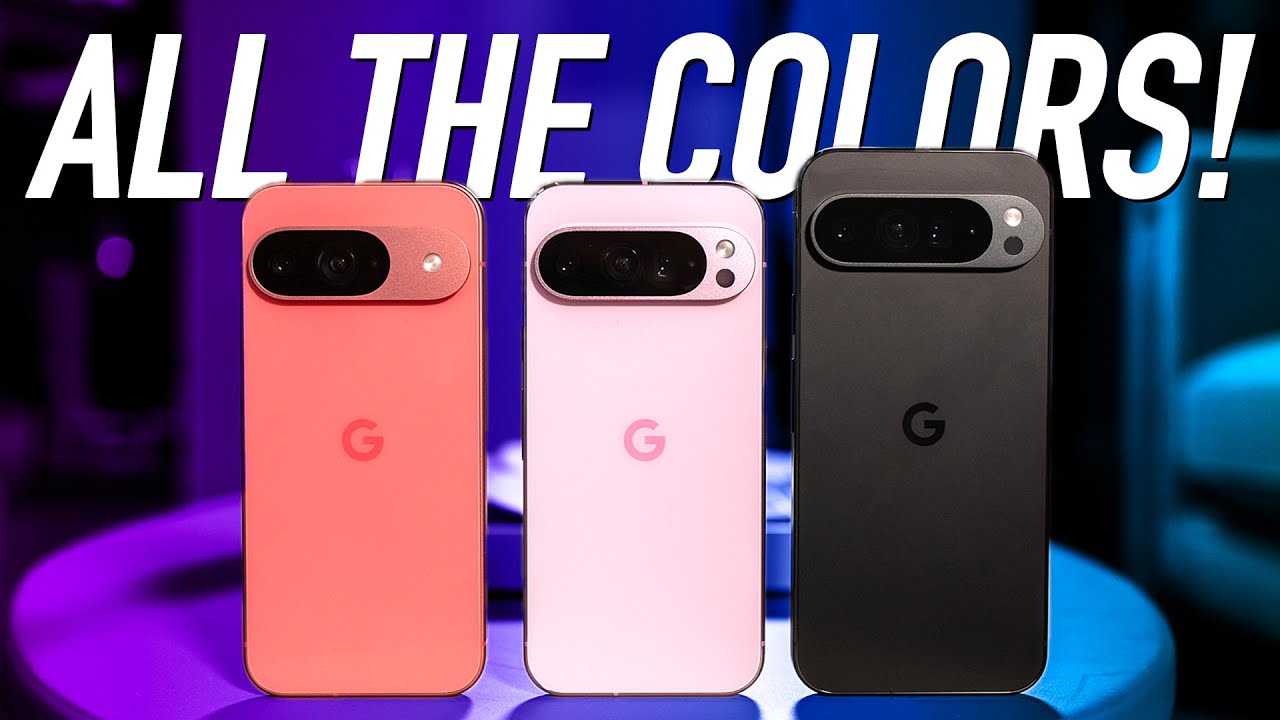EVERY color in the Pixel 9 series! Which is the BEST? (Pixel 9, Pixel 9 Pro/XL, & Pixel 9 Pro Fold)