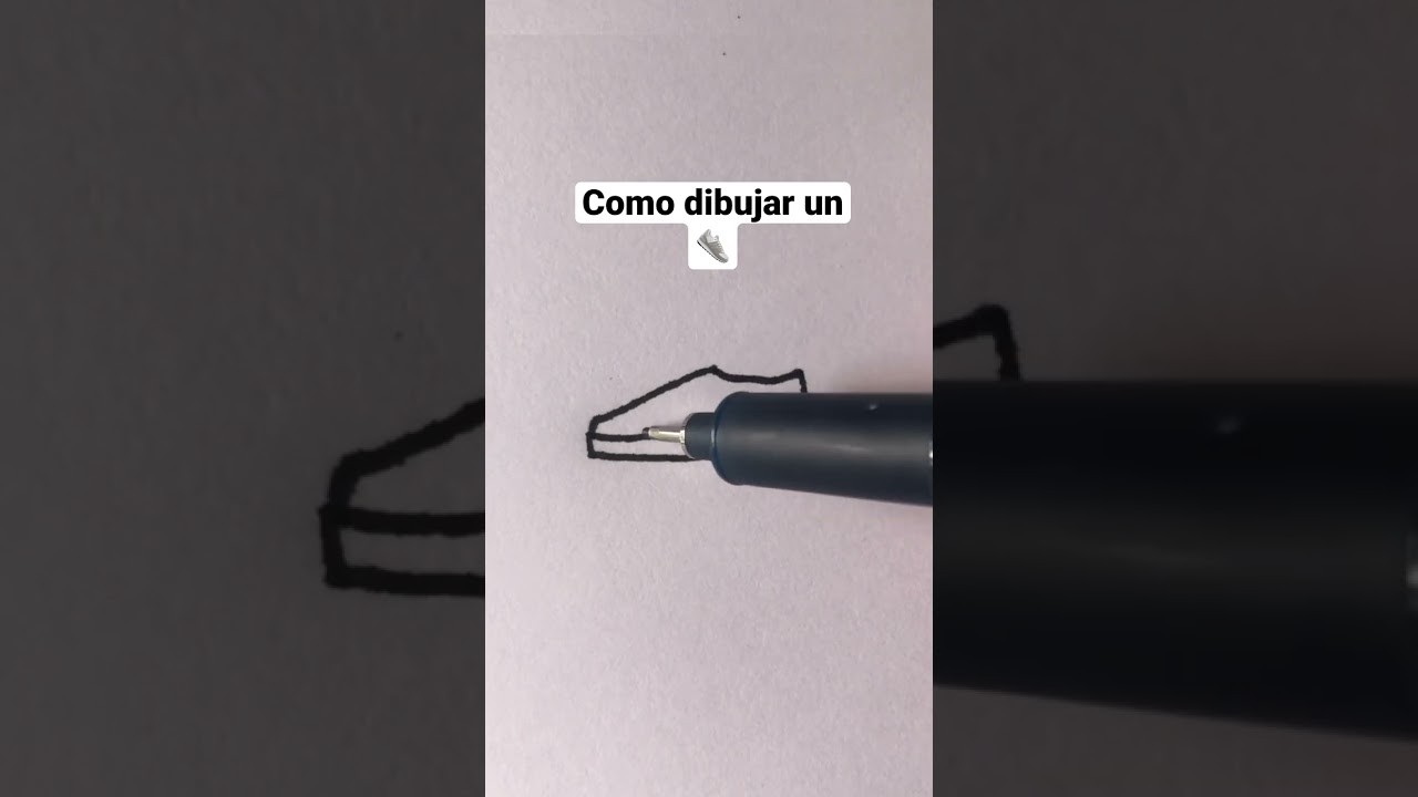 Como dibujar un zapato