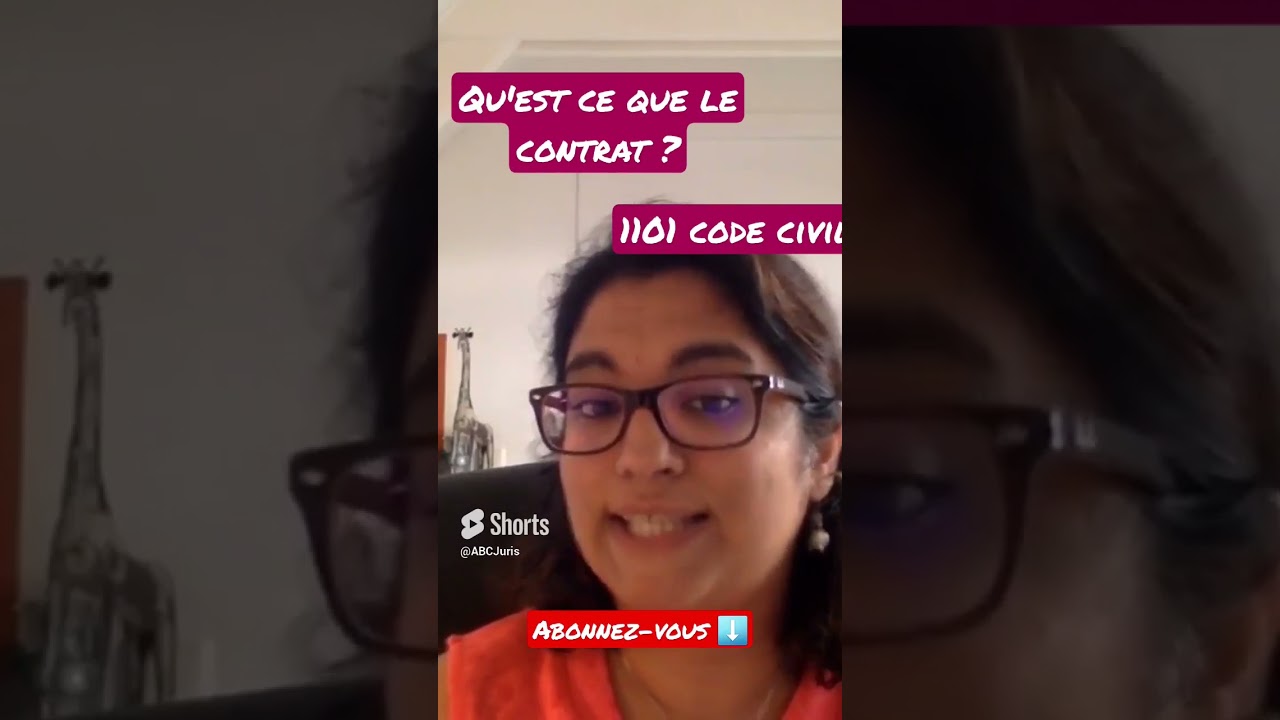 Qu'est-ce qu'un #contrat ?