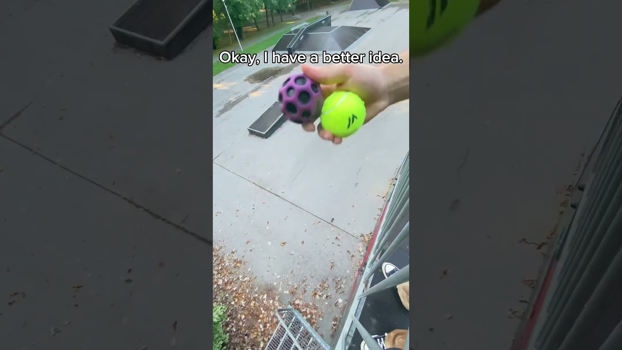 It’s reversed?🧐 How about now?😌 #fyp #viral #bouncy #ball #fun #spaceballs #moonball #satisfying