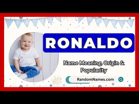 Ronaldo - Baby Boy Name Meaning, Origin & Popularity - RandomNames.com