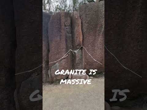 Massive Granite Rock Walls in Tasmania | Large Joints and Discontinuities #education
