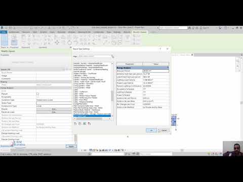 revit modify MEP Space Parameters – Phoenix