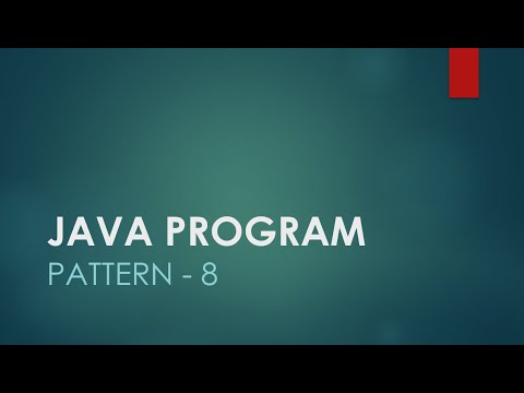 Java Program : Hollow Square Patterns in Java | Square | Pattern 8