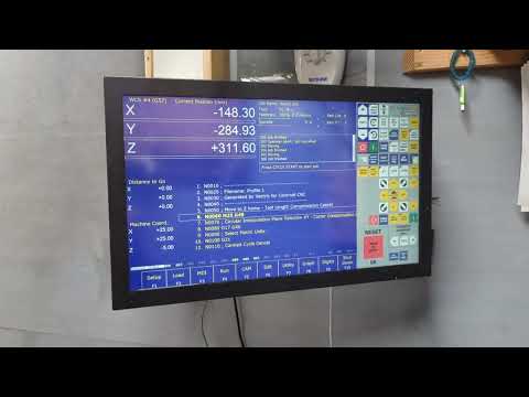 DIY Resistive Touch Screen for Centroid CNC controller use, Build your own CNC.