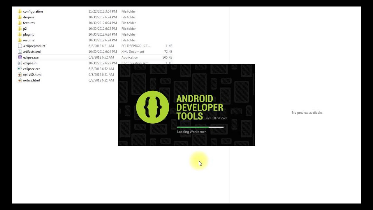 Install The Java JDK And Android Eclipse SDK