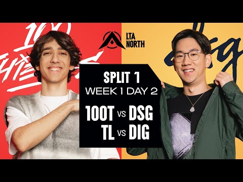 DSG v 100 - Week 1 Day 2 | LTA North Split 01 2025 | Disguised v 100 Thieves | Game 2 (2025)