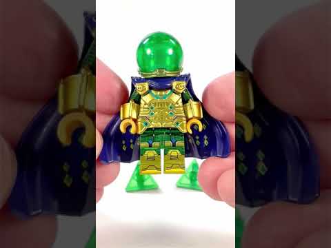 LEGO Spider-Man: No Way Home Promo | Mysterio Unofficial Lego minifigure #Shorts