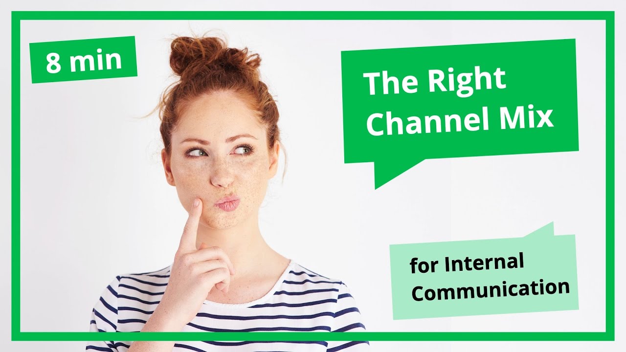 The Right Channel Mix for Internal Communications - Masterclass