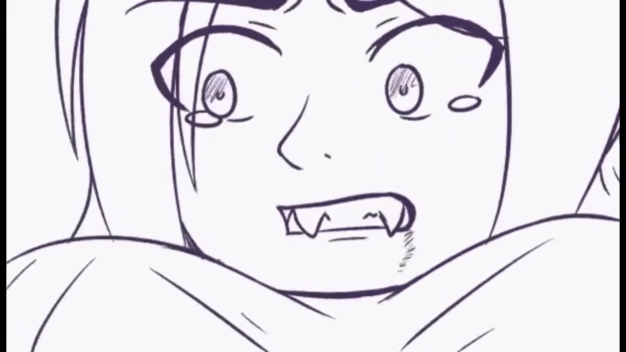 Female werewolf animation