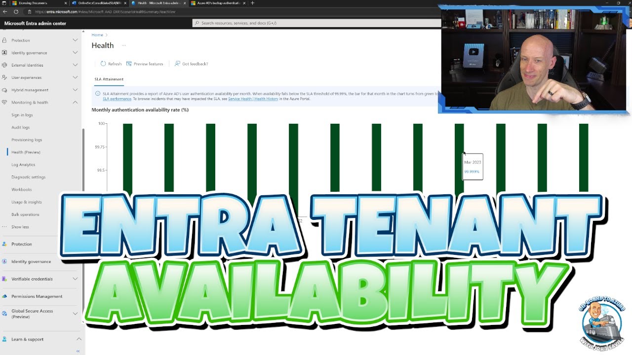 Viewing your Microsoft Entra (Azure AD) Tenant Authentication...