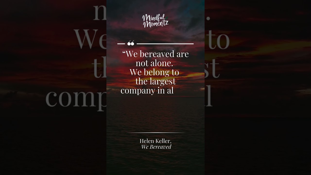 A Powerful Quote on Suffering by Helen Keller #grief #loss #suffering