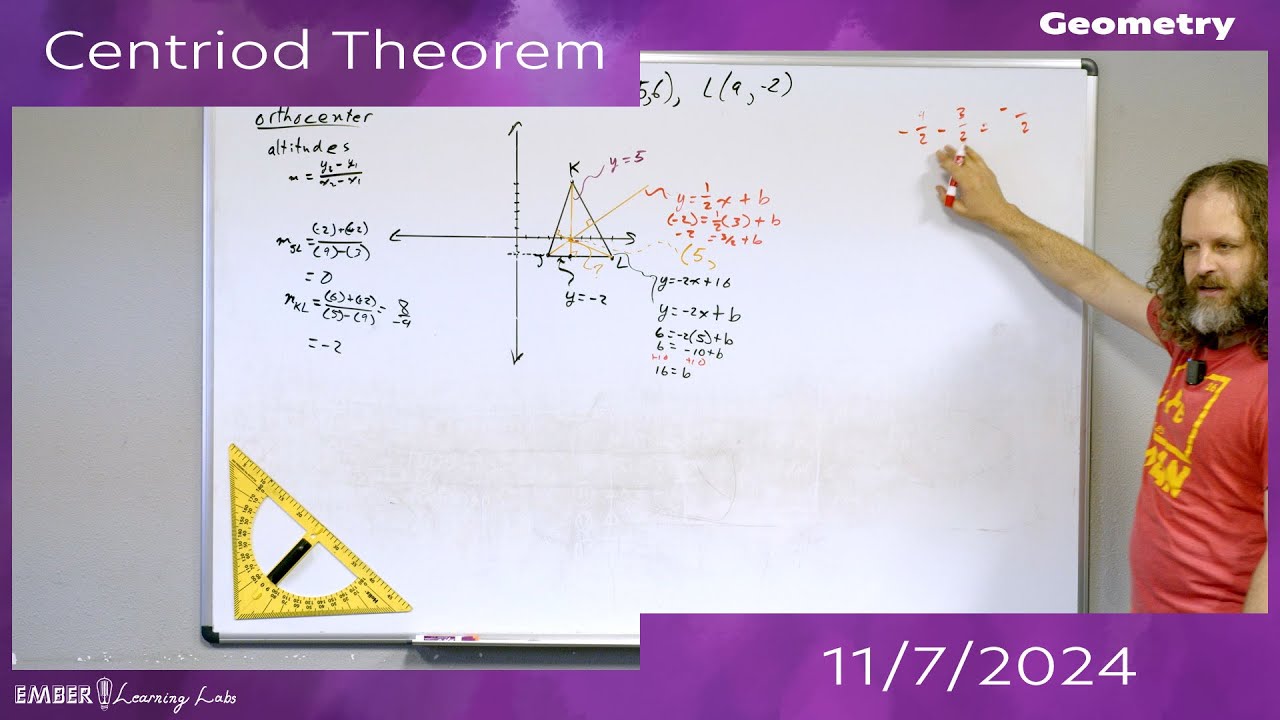 November 7, 2024 | Geometry | Centroid Theorem