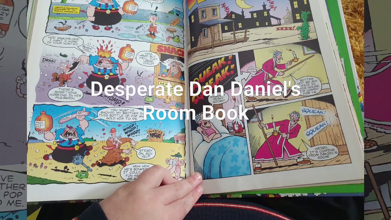 Desperate Dan Daniel's Room Book