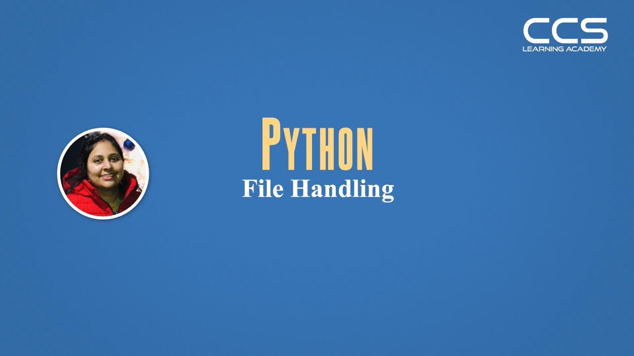 Python Workshop: File Handling Explained | Python Training | Python Certifications