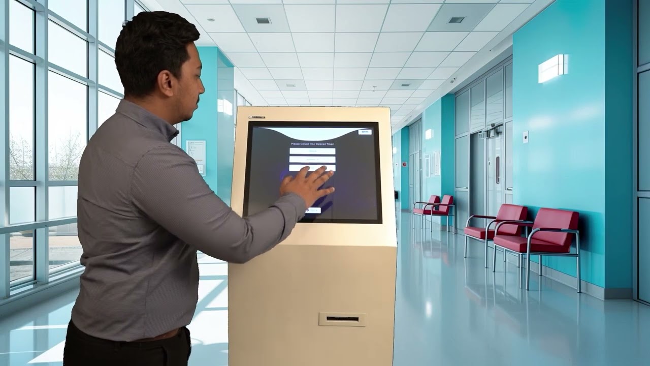 Unlock the Future of Queue Management with Queue-Pro Kiosk! 🚀