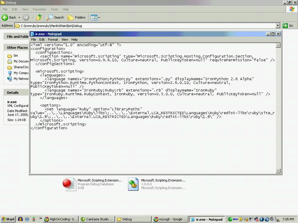 Downloading, Installing IronRuby