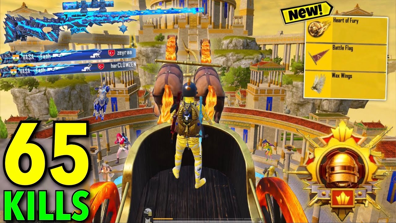 65 Kills!!😱 NEW WORLD KILL RECORD in NEW MODE UPDATE🔥 PUBG Mobile - BGMI