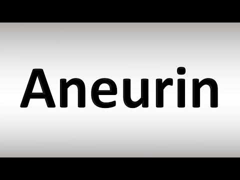 How to Pronounce 'Aneurin'