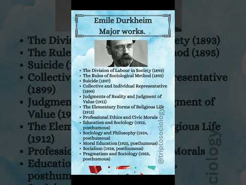 Why You Should Read Durkheim