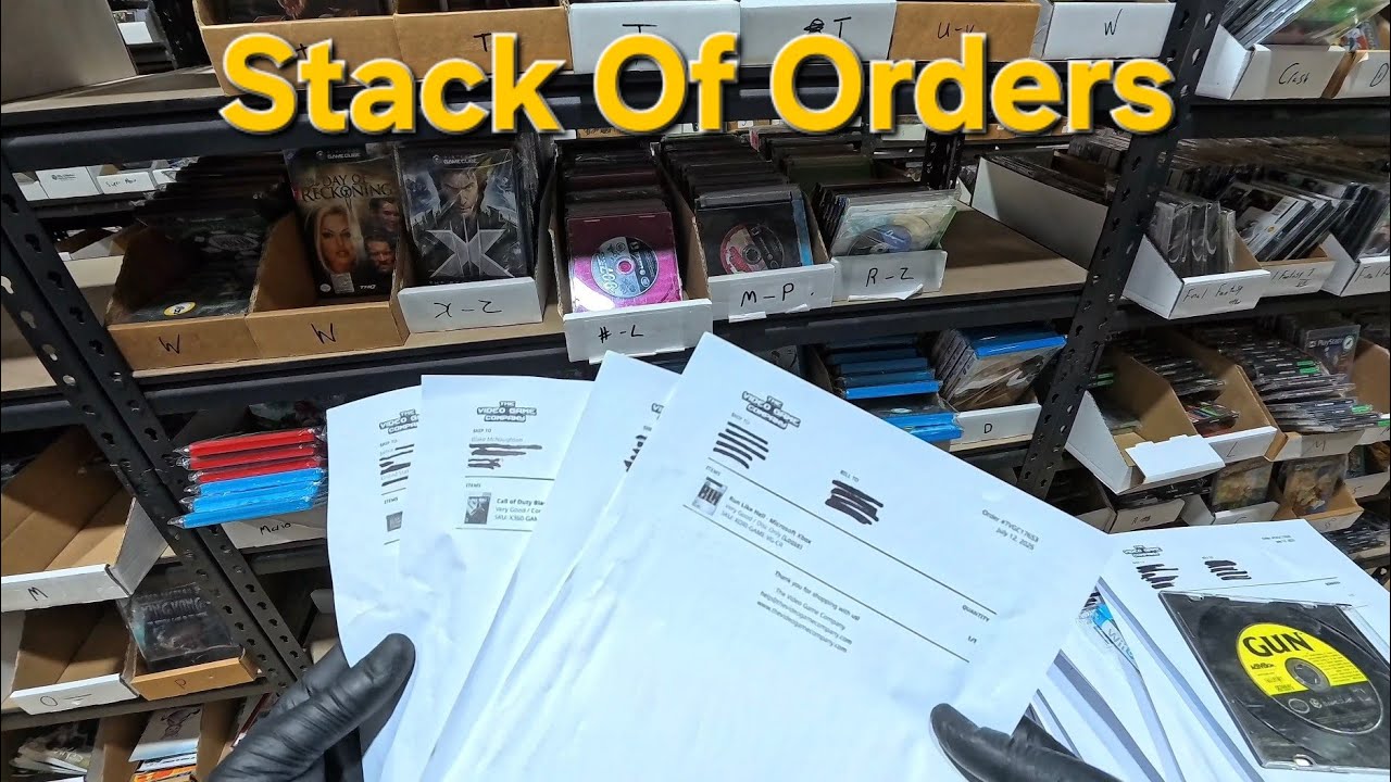 Packing a Pile of Small Orders – Relaxing ASMR