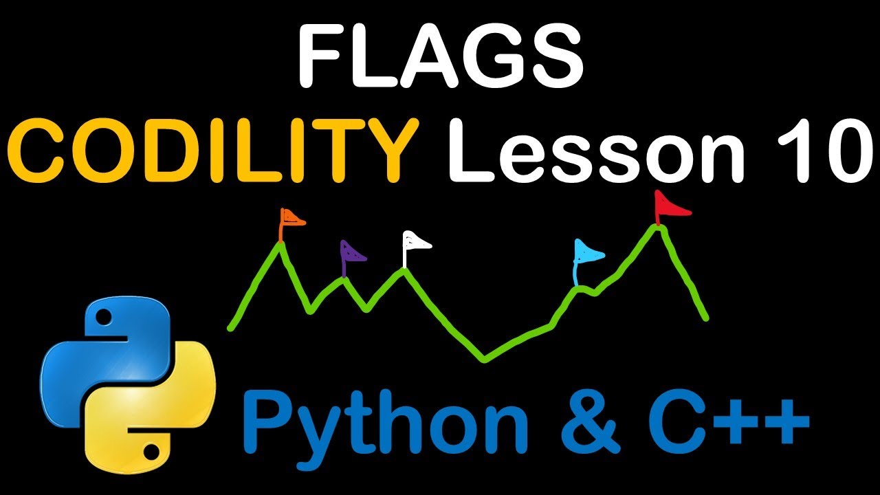 Flags in Python and C++ Codility Solutions Lesson 10