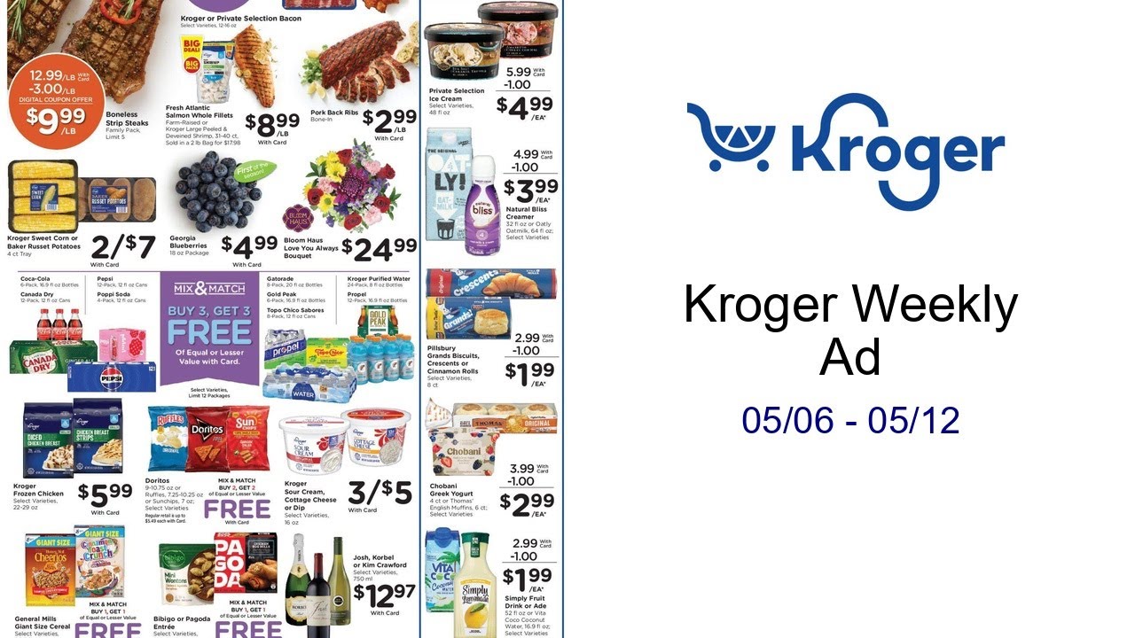 Kroger Weekly Ad 05/06 - 05/12