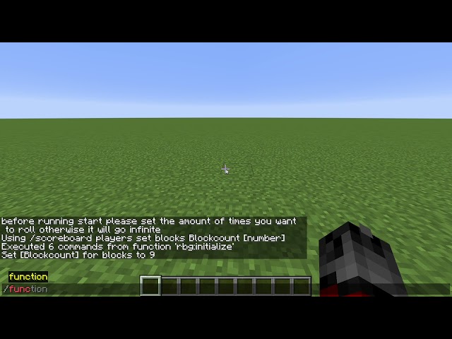 Random Block Generator Minecraft Data Pack